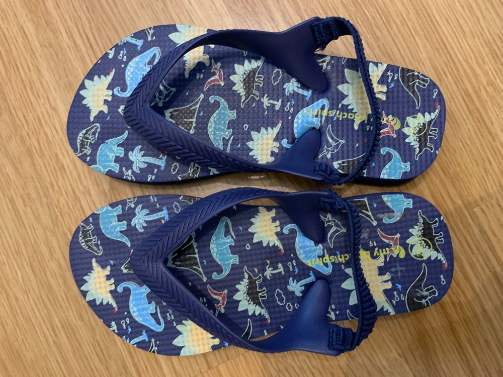 Kinder Flip Flop Sandalette Strand Badi Blau Gr. 26/27 Neu | Kaufen auf ...