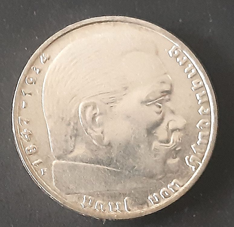 Deutsches Reich - 2 Reichsmark 1938 F (Gebraucht) in Ebikon für CHF 9 – mit Lieferung auf ...