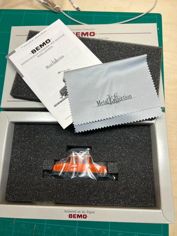 Bemo 1277 132 RhB Ge 2/2 162 Rangierlokomotive orange (Neu (gemäss ...