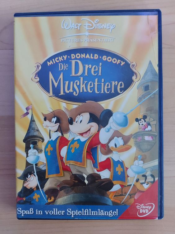 Die Drei Musketiere Disney (DVD) aus 1. Hand (Neu (gemäss Beschreibung)) in Kölliken für CHF 9 ...