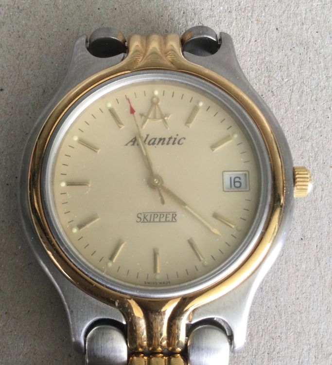 Atlantic Skipper Armbanduhr (Gebraucht) in Root für CHF 5 – mit ...
