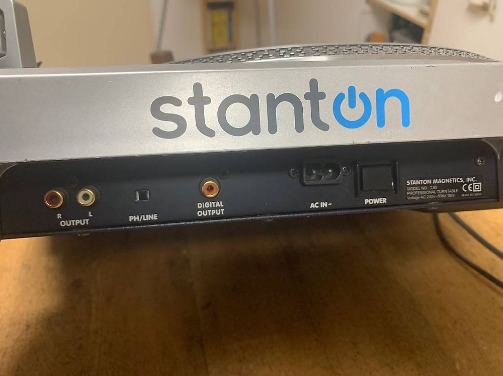 Platine DJ - Tournedisque pour DJ - Stanton T80 (D'occasion) à Lausanne ...