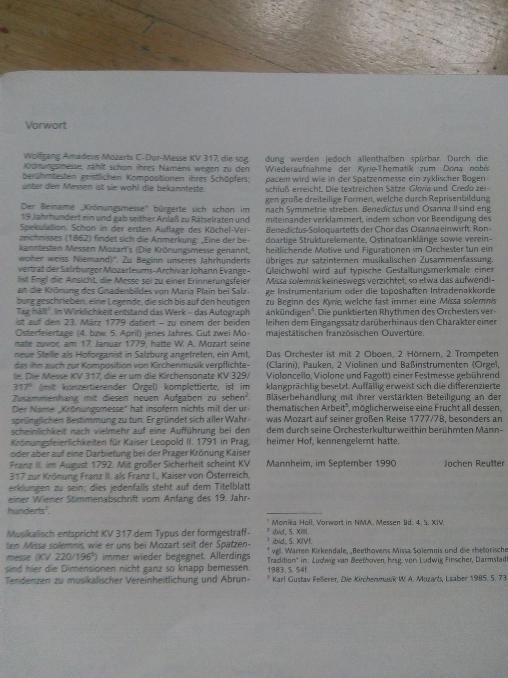 Mozart: Missa in C - Krönungs-Messr (KV 317) Klavierauszug (Gebraucht ...