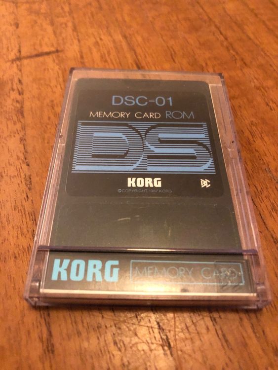 Korg DSC - 01 Memory Card Vintage | Kaufen auf Ricardo