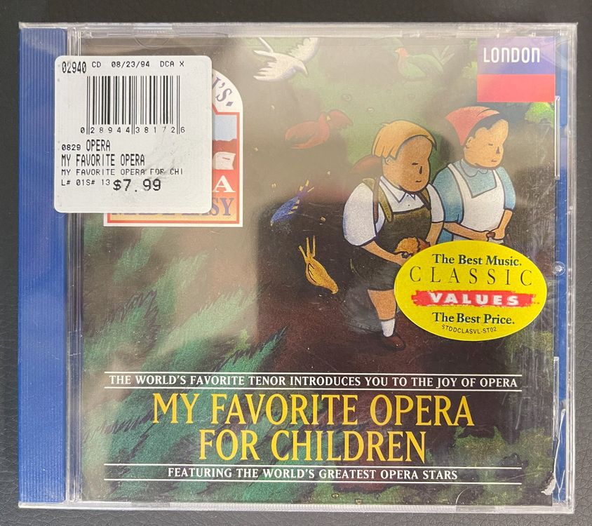 My Favorite Opera for Children - CD - Ungepackt (Neu und ...
