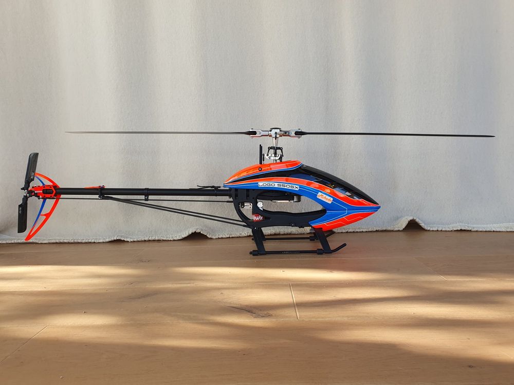 Helikopter MIKADO LOGO 550 SX +++ WIE NEU +++ Aluminium Kopf | Kaufen auf Ricardo