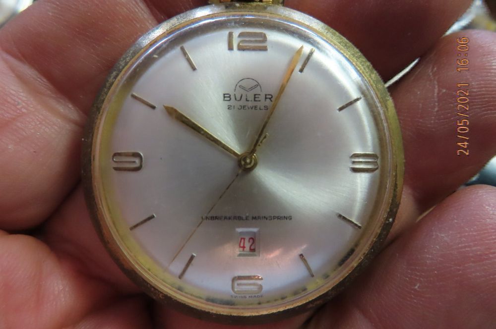 Buler Taschenuhr unbreakable Mainspring (Gebraucht) in Oberdorf für CHF ...