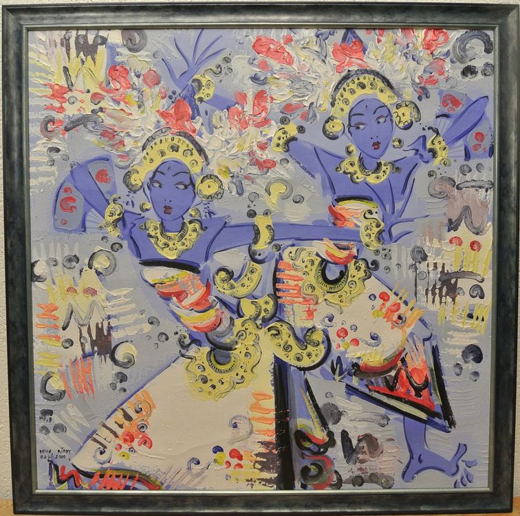 Balinese Tanzerin Gemälde - Painting | Kaufen auf Ricardo