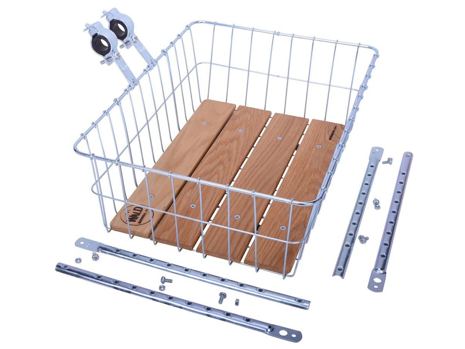 Wald - Fahrrad Frontkorb - Gross Holz 1392WW (Neu und originalverpackt ...