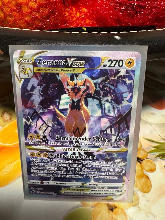 Zeraora VStar Full Art Gallery - Zenit der Könige (Gebraucht) in St ...