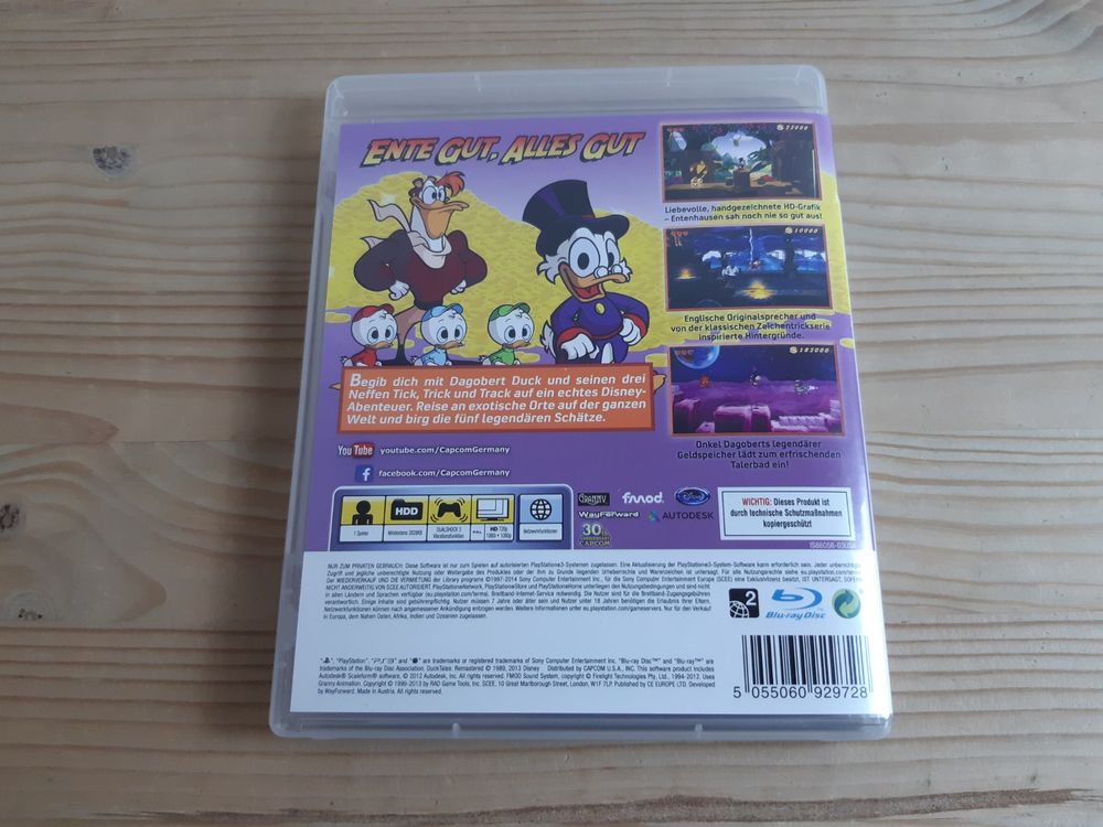Disney Duck Tales Ducktales Remastered PS3 (Gebraucht) in Welschenrohr ...
