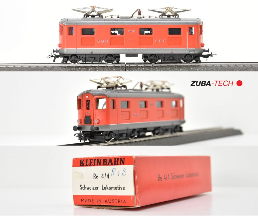 Kleinbahn E-Lok Re 4/4 SBB H0 GS Analog mit OVP | Acheter sur Ricardo