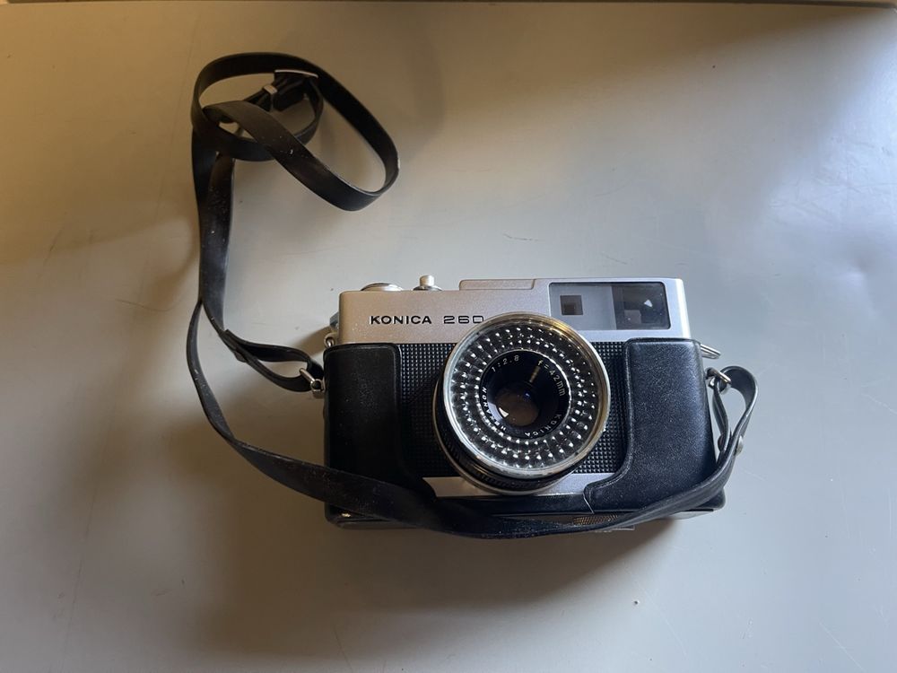 Konica EE-Matic Deluxe Vintage, Analog Kamera mit Tasche! (Gebraucht ...