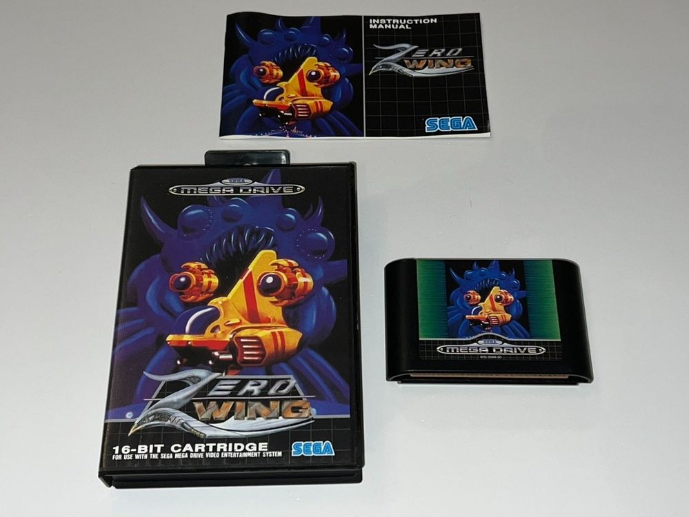 Mega Drive Spiel - Zero Wing (OVP) (Gebraucht) in Zürich für CHF 80 – mit Lieferung auf Ricardo ...