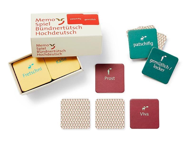 Memo-Spiel Bündnertütsch-Hochdeutsch | Kaufen auf Ricardo
