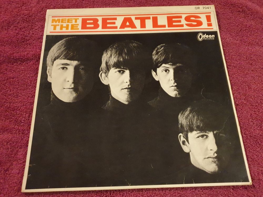 BEATLES Meet The Beatles ODEON JAPAN Red Vinyl Original 1964 | Kaufen ...