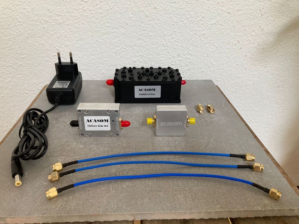 Helium Miner Acasom Flarm Booster Set RX12 (Neu und originalverpackt ...