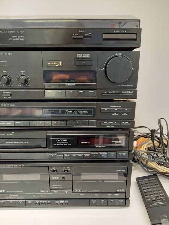 Technics Amplifier SU-X840 CD SL-PJ22 Tuner ST-X880L Stereo (Gebraucht ...