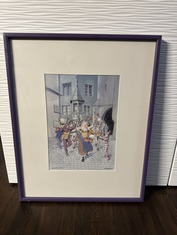 Christian Bisig Litho Fasnacht Greth Schell Zug (Gebraucht) in Ebikon ...