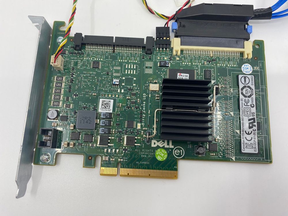 Dell RAID Controller: PERC6i Intern Controller Karte PCIe 8x (Gebraucht) in Langwiesen für CHF ...