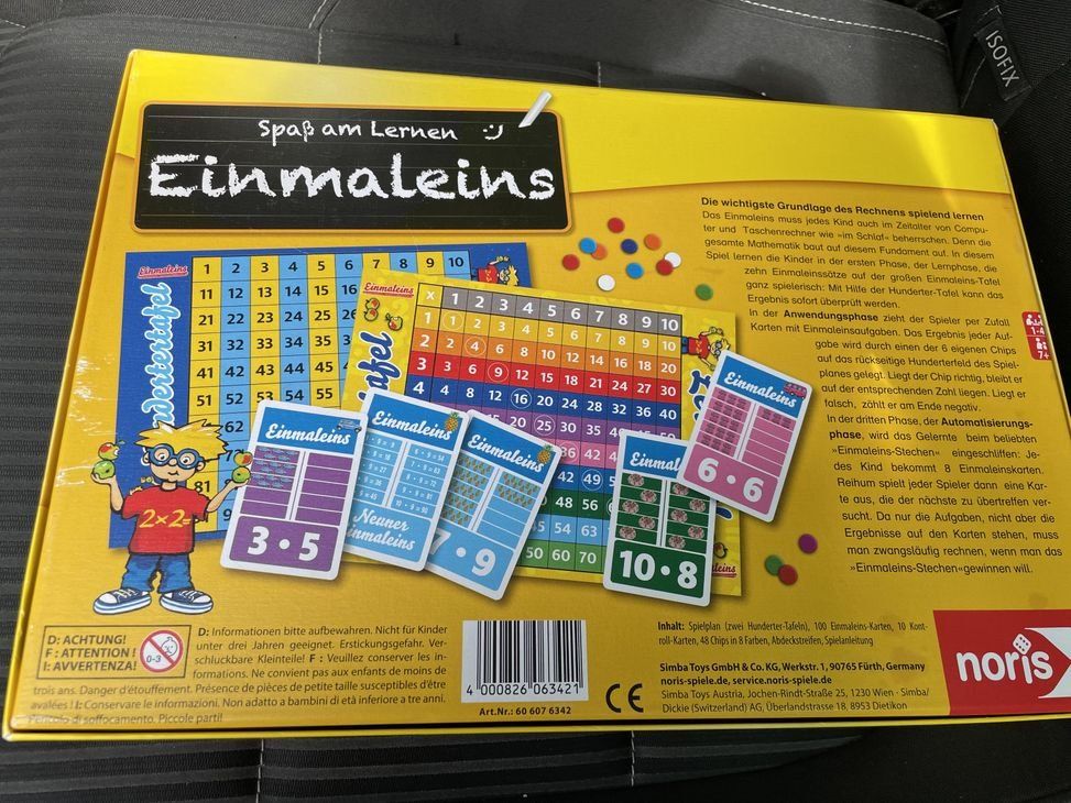 Neu Noris - Einmaleins Spass am Lernen (Neu und originalverpackt) in ...