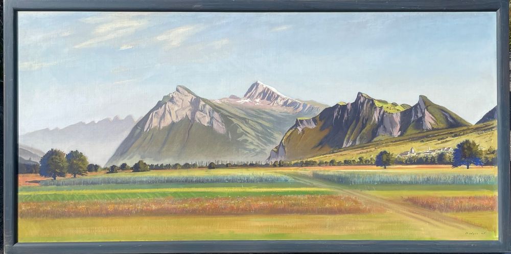 Paul Wyss (1897-1984) grosses Gemälde | Kaufen auf Ricardo