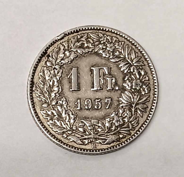 1 Franken 1957 (Gebraucht) in Matzingen für CHF 3.5 – mit Lieferung auf Ricardo kaufen