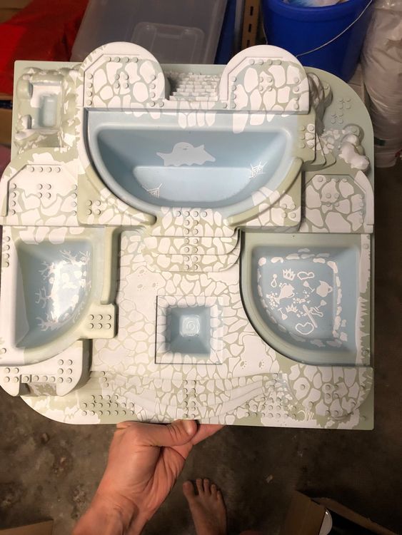 Lego Belville 3D Grundplatte Arctic pattern (33214bp01) | Kaufen auf ...