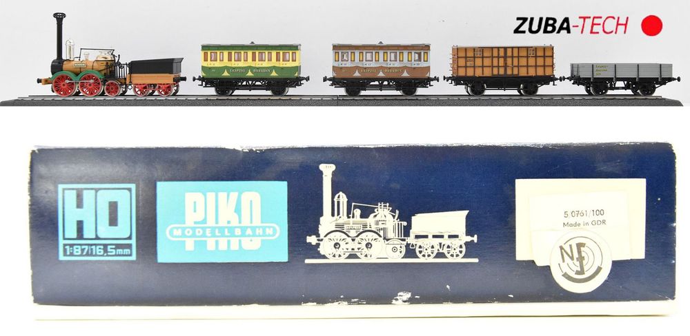 Piko 5/0761/100 5-Tlg. Zugset Saxonia-Zug Spur H0 GS mit OVP | Acheter ...