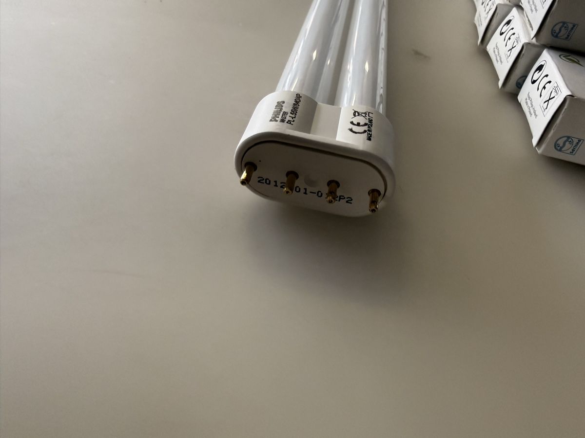 20 x Philips Master PL-L 55W/840 4P Leuchtstofflampe, neu (Gebraucht ...