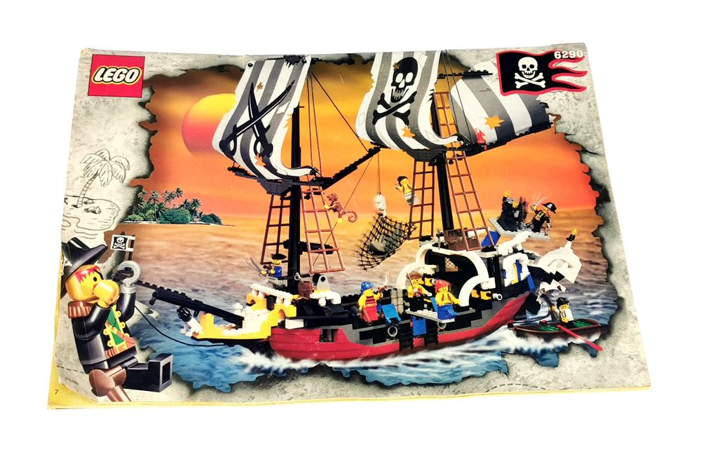 RAR Lego Piratenschiff Red Beard Runner 6289 / 6290 (Gebraucht) in ...