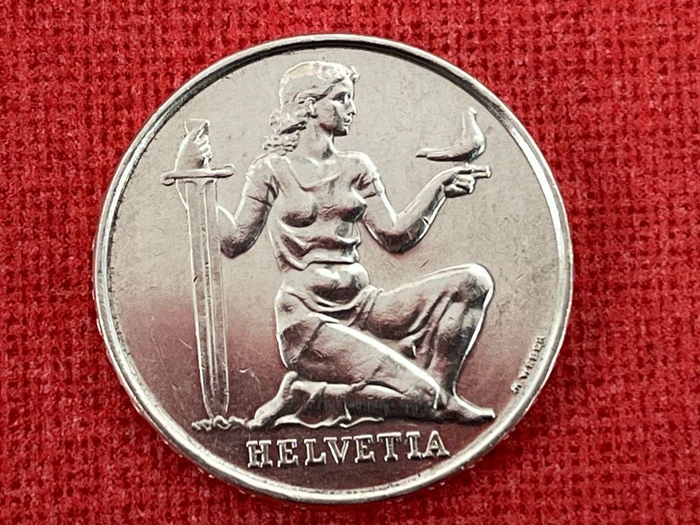 5 Franken Gedenmünze Wehranleihe 1936 Silber TOP | Kaufen auf Ricardo