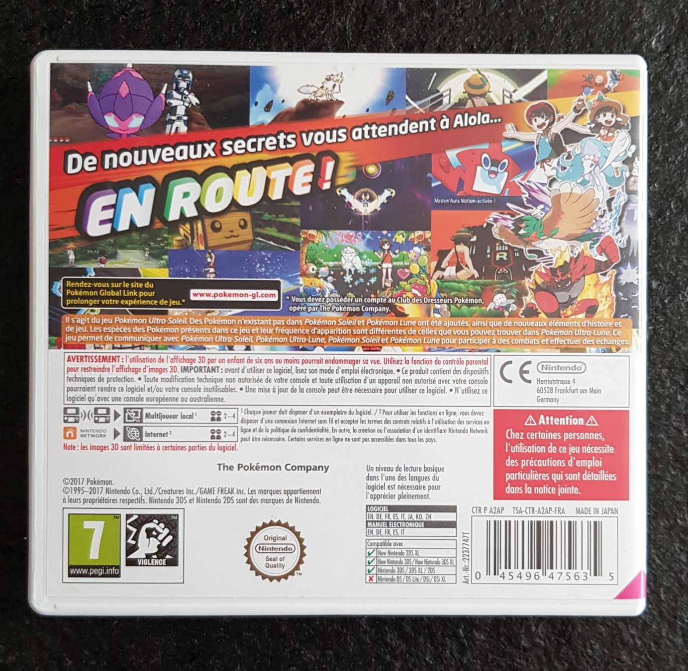 Pokémon Ultra Sun – Nintendo 3DS (D'occasion) à Lausanne 26 pour CHF 41 ...
