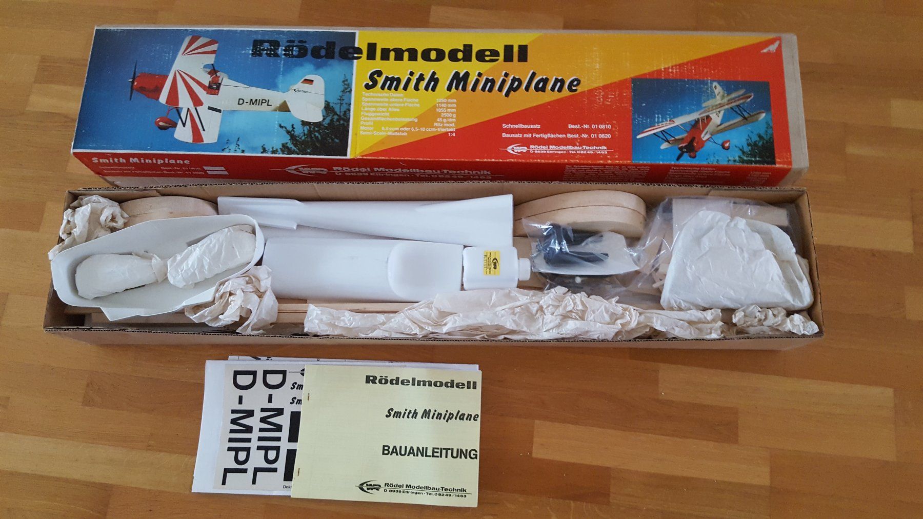 Bausatz aus den 80er Rödel " Smith Miniplane" Rarität (Neu (gemäss ...
