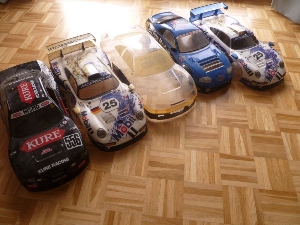 5x Karrosserien Tamiya TGX 1:8 gebraucht | Kaufen auf Ricardo