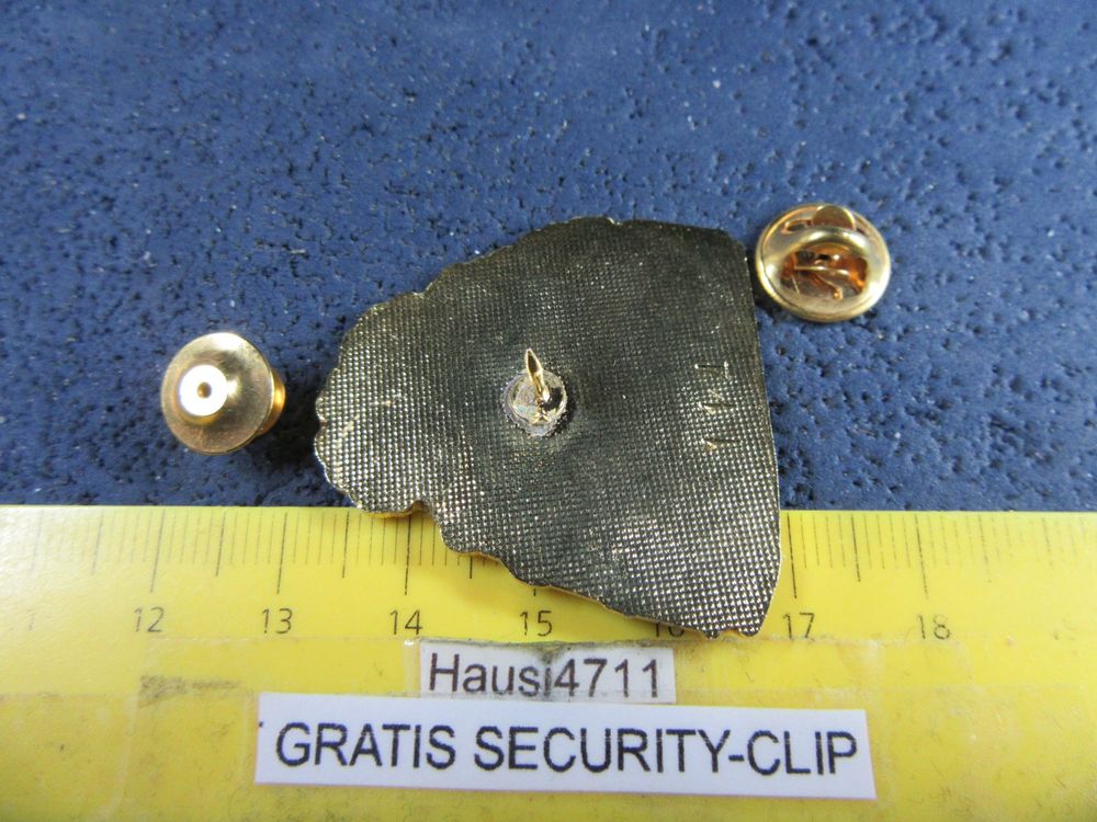 BASEL PIN BVB TRAM NO.7 GROSSS 4cm GLASIERT NUMMER 111 GOLDI (Gebraucht ...