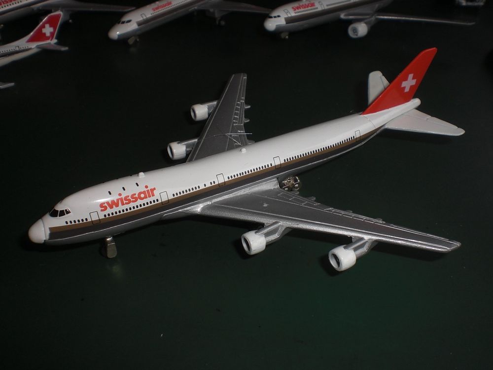 Swissair Boeing 747-200 - ERTL / Sammlerstück (Gebraucht) in ...