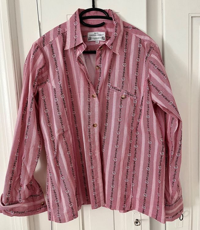 SWISS FARMER SHIRT Edelweiss Bluse L (Gebraucht) in Wittenbach für CHF ...