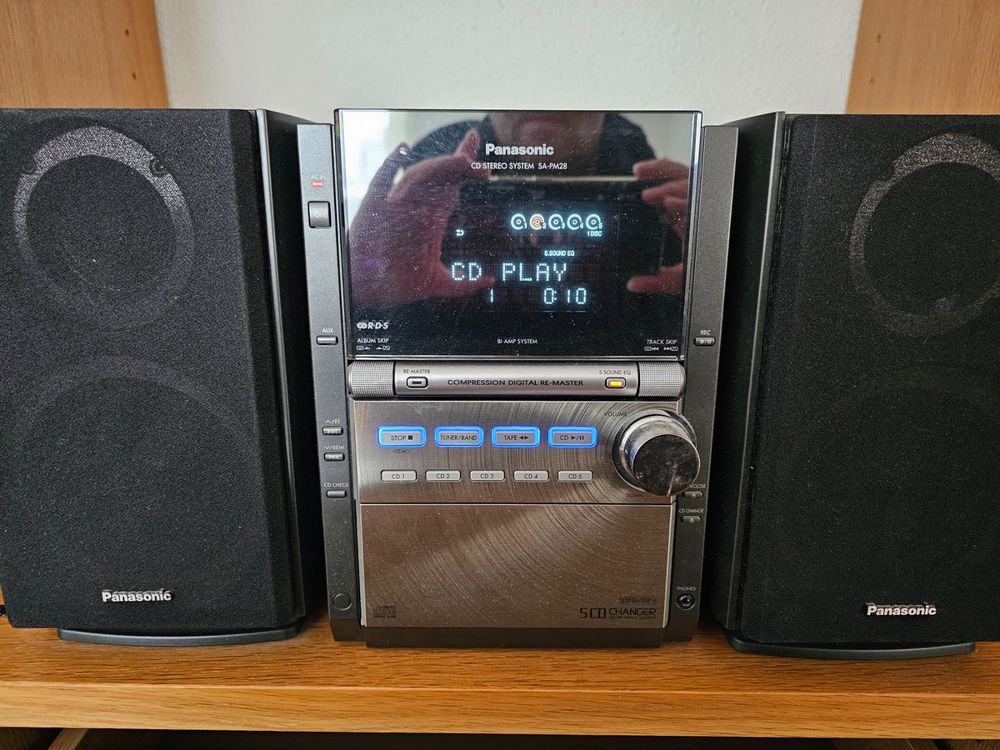 Panasonic CD und Kassette Stereo System SA-PM28 (Gebraucht) in ...