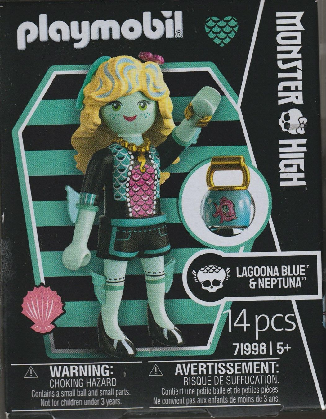 PLAYMOBIL MONSTER HIGH 71998 LAGOONA BLUE & NEPTUNA new (Neu und ...