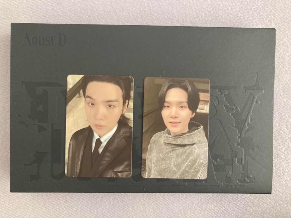 BTS Suga/Agust D D-DAY (Ver. 01) + PHOTOCARDS | Acheter sur Ricardo