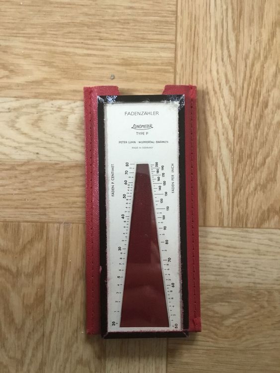 Alter Fadenzähler / Lunometer Type P (Gebraucht) in Kreuzlingen für CHF ...