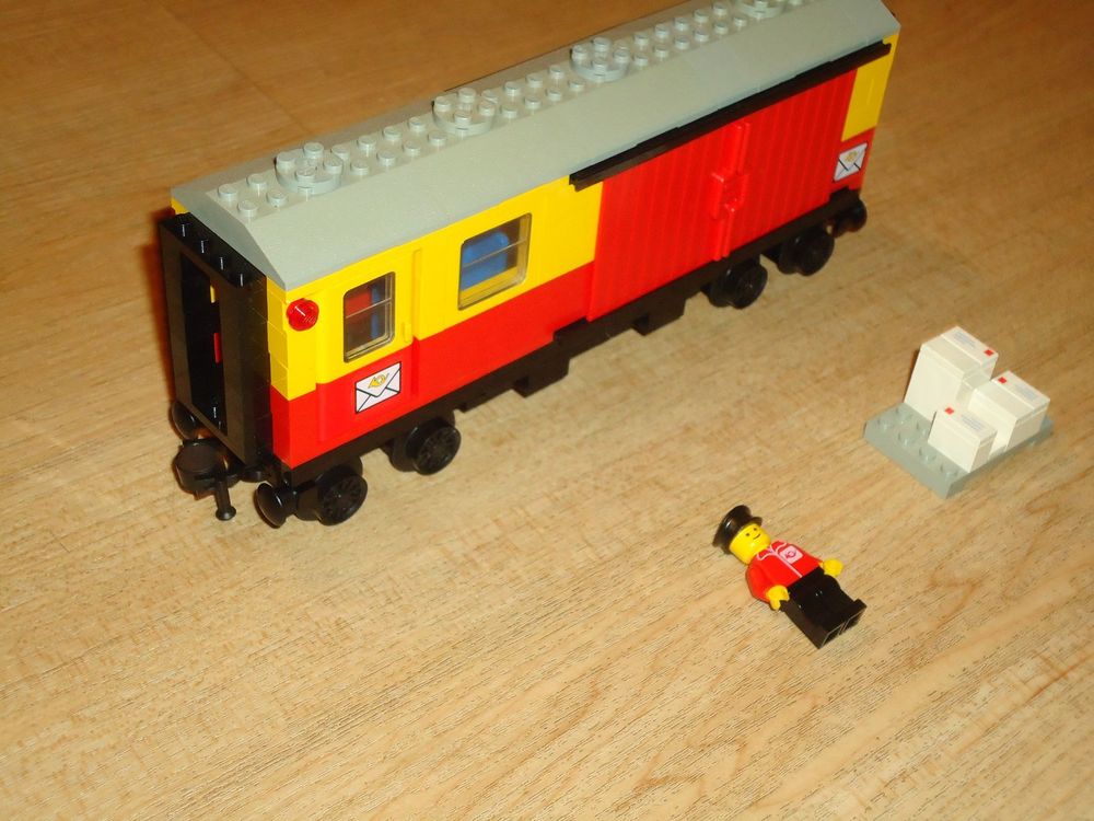 Lego Eisenbahn 7819 Post Wagen 12V ( 1983 ) (Gebraucht) in Schattdorf ...