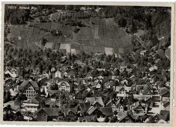 Berneck SG Flugaufnahme Nr.20216 , 1942 (Gebraucht) in Solothurn für ...