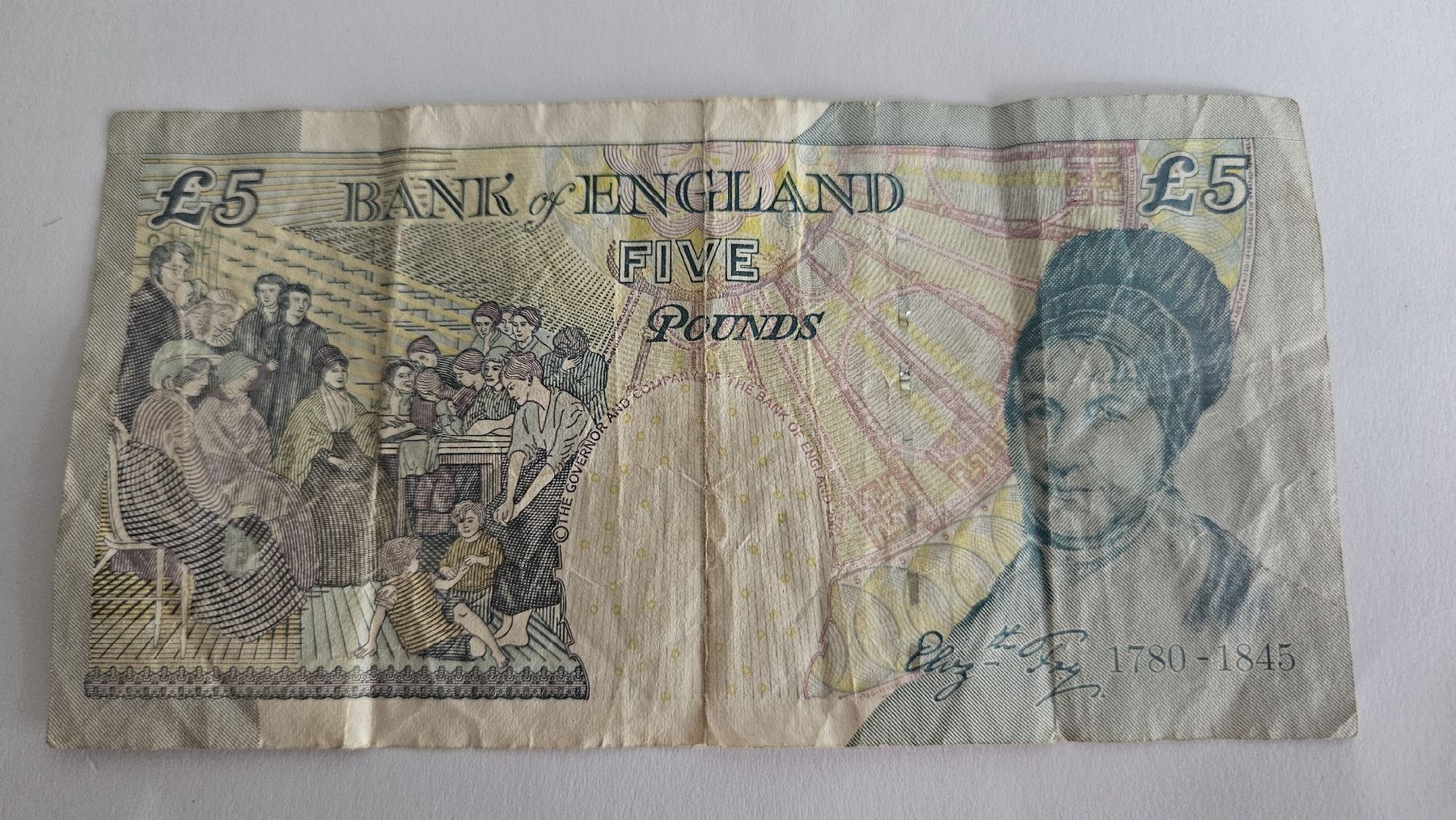 Seltene 5 Pfund Note - JB28 217479 - Sammlerstück ( 2002) (Gebraucht ...