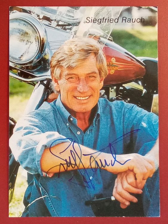 Siegfried Rauch 1932-2018 Autogramm Fotopostkarte 10x15cm | Kaufen auf ...