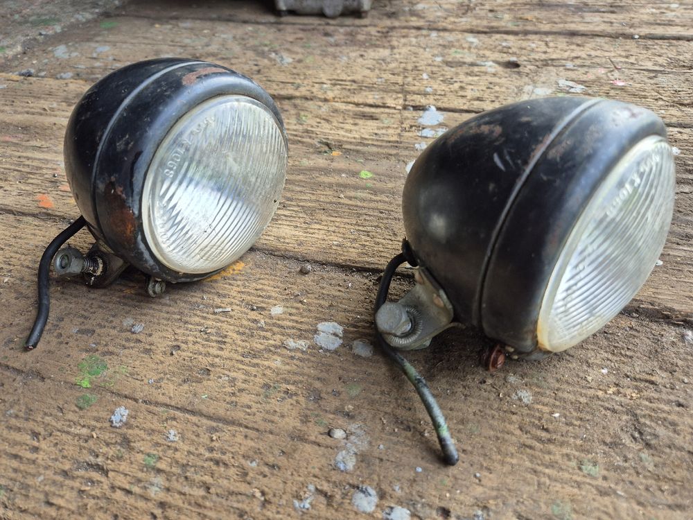 Hella Lampen Scheinwerfer zu Einachser Motormäher Aebi Rapid (Defekt ...