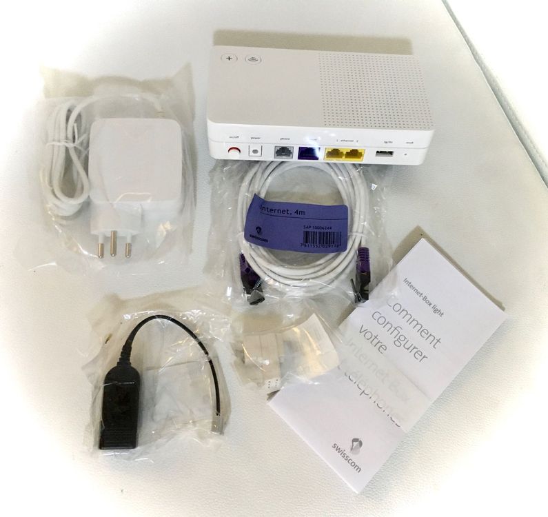 Neue Swisscom Internet-Box light (Neu (gemäss Beschreibung)) in Neerach ...