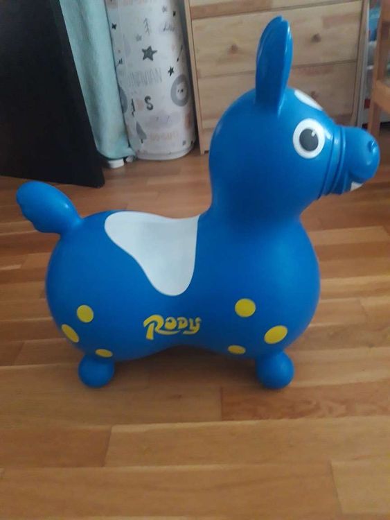 Rody Horse Bouncy Toy For Kids Blue and White (Gebraucht) in Zürich für ...