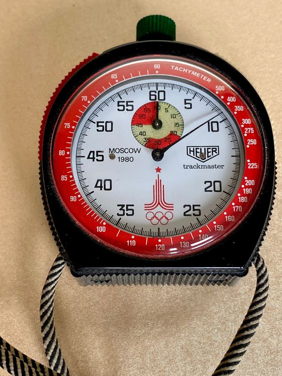 Chronomètre Heuer Trackmaster JO Moscow 1980 (D'occasion) à Sion pour ...